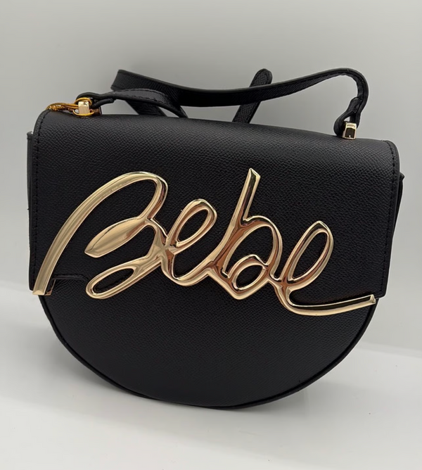 BEBE Gabriel saddle bag - Black – Luna Warehouse